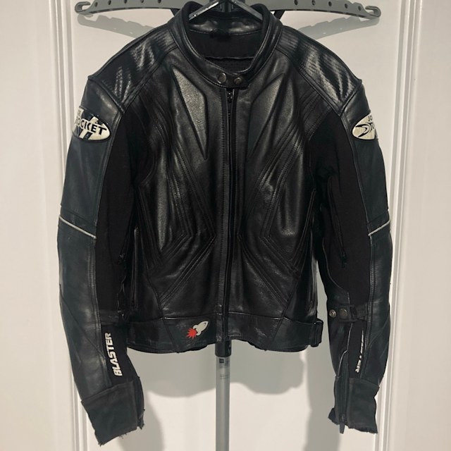 Joe Rocket Leather Motorcycle Jacket Ladies Small | Motorcycle ...