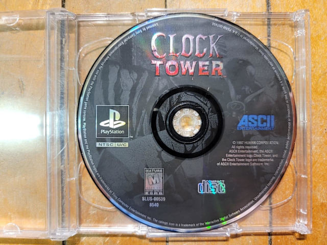 Clock Tower PlayStation PS1 Video Game RARE - Video Games in Melbourne ...