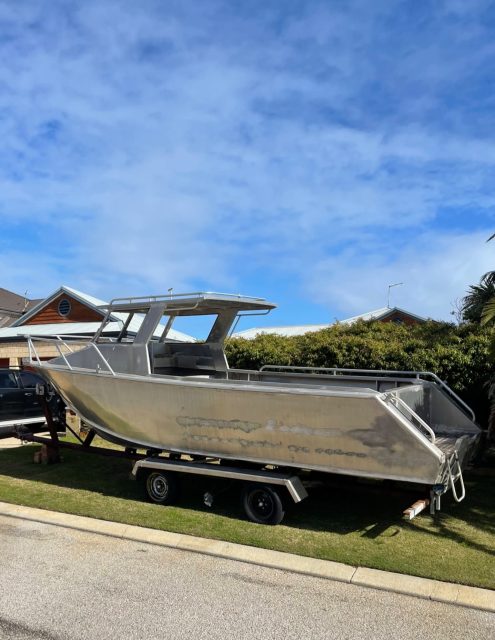 9m x 2.45m custom ally boat | Motorboats & Powerboats | Gumtree ...