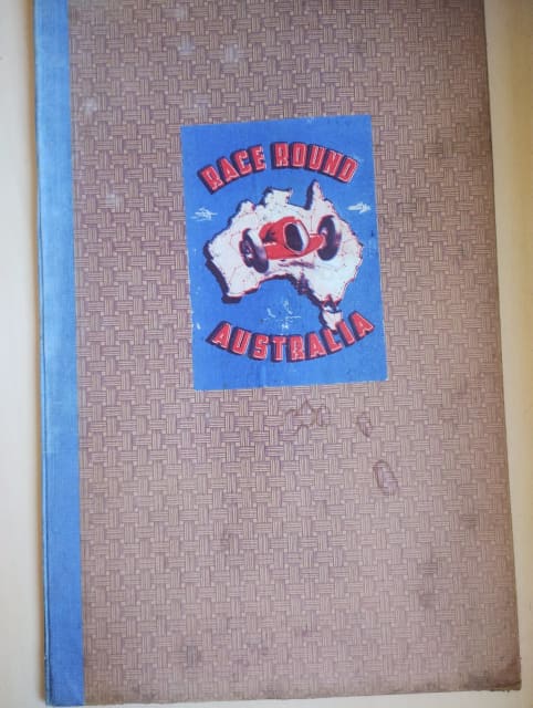 Rare Vintage Board Game: Race Round Australia - BOARD ONLY | Board ...