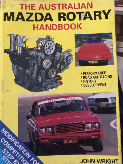 Mazda Rotary Book R100 RX2 RX3 RX4 RX5 Cosmo unusual. Melb | Engine ...