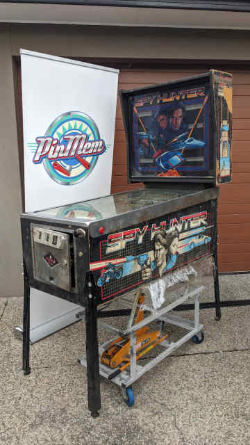 Spy Hunter Pinball Machine by Bally Williams. Untested Project. - Other ...