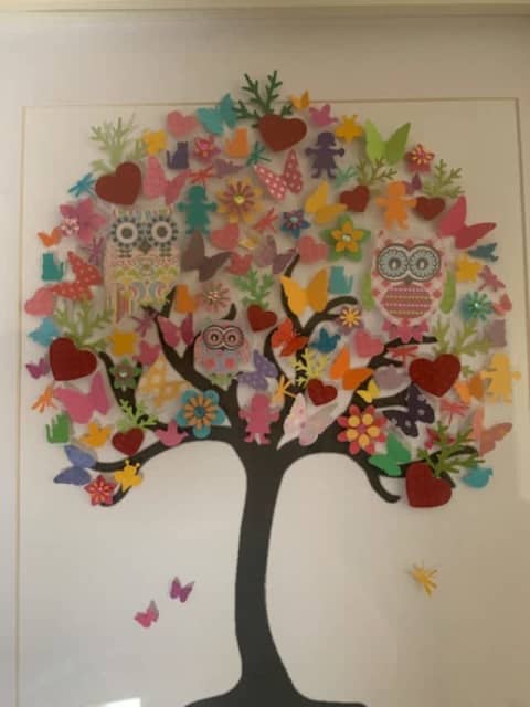 Framed collage 3D papercraft picture for a childs room. | Art | Gumtree ...