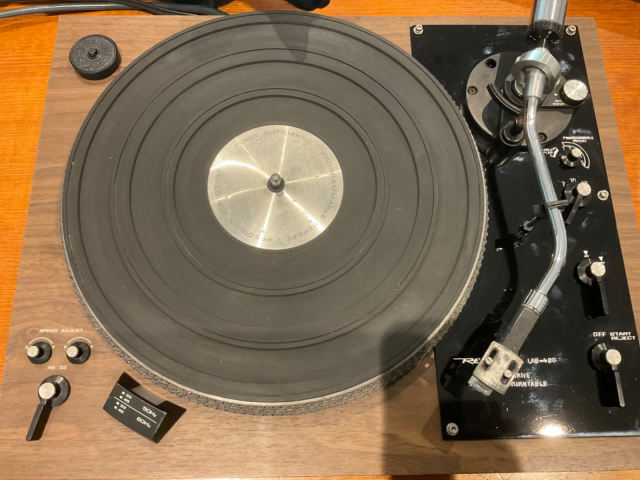 Realistic LAB-420 direct drive turntable, new cart and stylus - Stereo ...