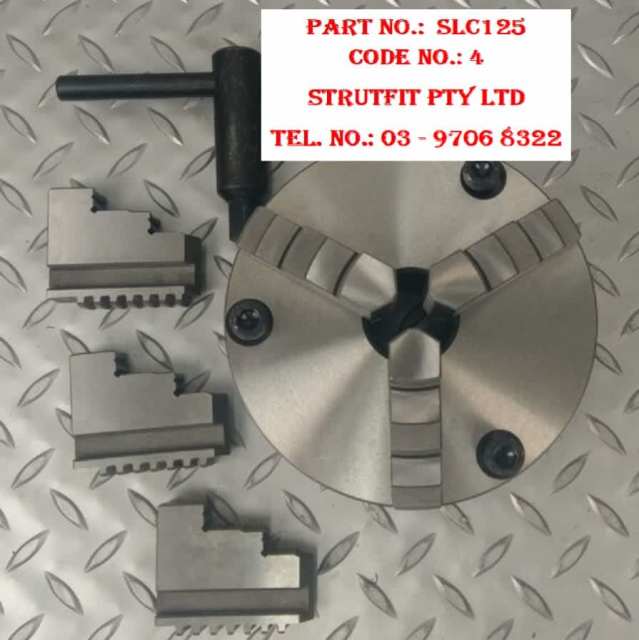125mm 3-Jaw K11 Self Center Lathe Chuck w Reverse Jaws P SLC125 C4 ...