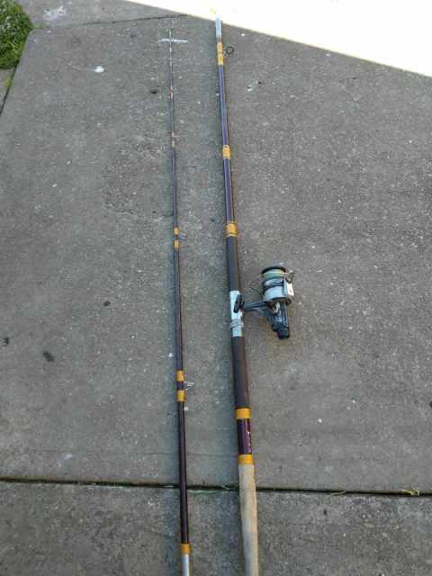 vintage surf rod.and penn rod with penn 268 reel - Fishing in ...