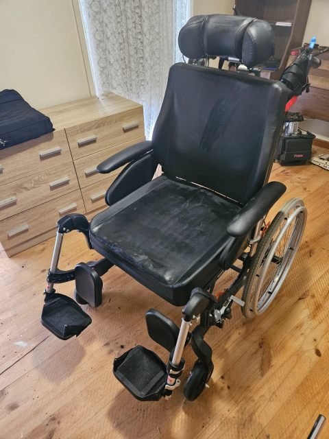 Aspire Rehab RX Advanced Tilt-In-Space Wheelchair + Power Assist + Roh ...