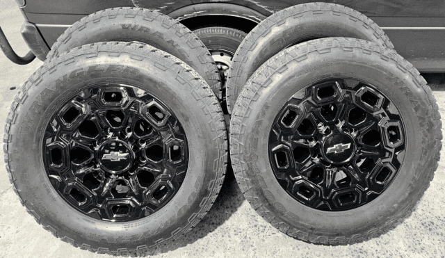4x 20 Genuine Chevy Silverado 2500HD Rims & Tyres Suit******3500 ...