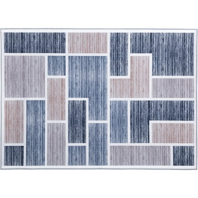 Rug 160x230cm Area Rug Large Carpet Soft Short Pile Modern Oblo - Rugs ...