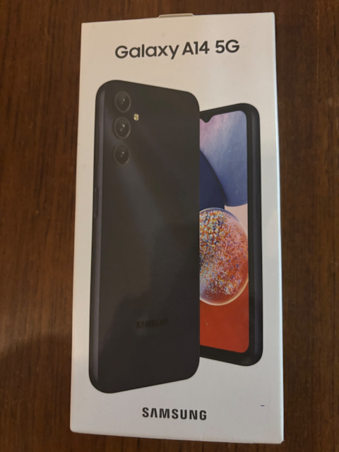 BRAND NEW Samsung Galaxy A14 5G Black Android Smartphone 128GB ...