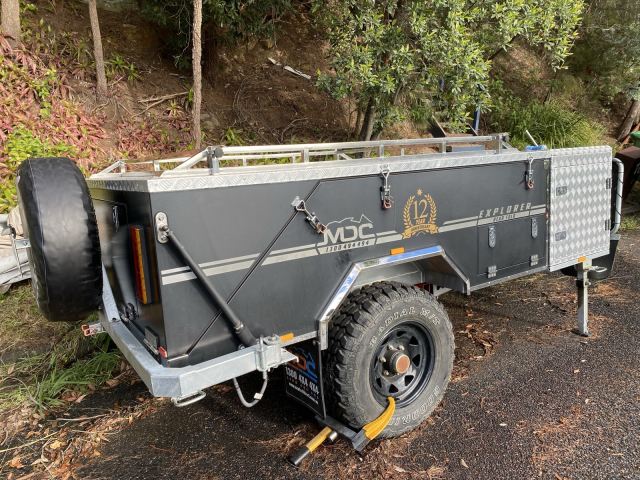 MDC Explorer: Rear folding camper | Camper Trailers | Gumtree Australia ...