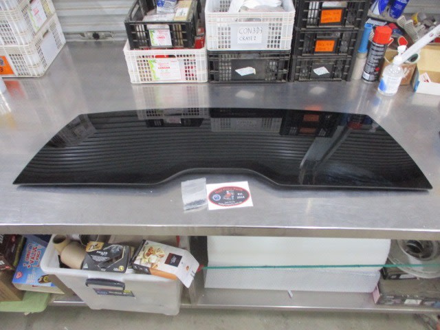 Mitsubishi Triton Genuine Canopy Rear Window Glass And Frame Used Part ...
