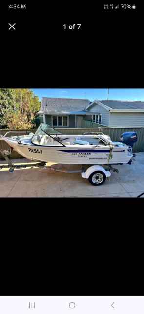 Brooker 2014 fishing boat | Motorboats & Powerboats | Gumtree Australia ...