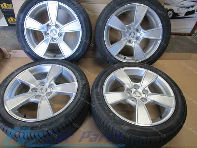 X-4 NEW GENUINE MAG WHEEL WITH TYERS 18 FOR HOLDEN COMMODORE VE ALL ...