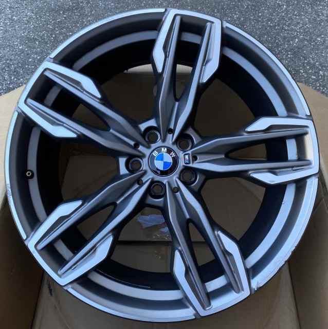 1 x Genuine BMW * REAR * 21 x 9.5 X3M X4M M SPORT Wheel Rim 8053456 ...