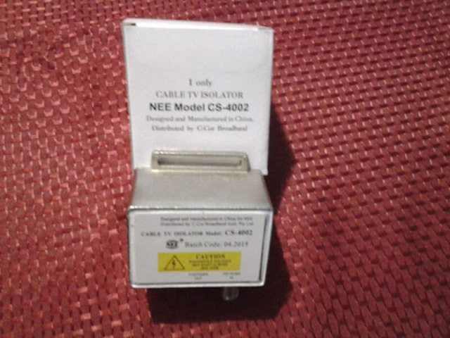 Cable TV Isolator-Brand New - Other Electronics & Computers in Runaway ...