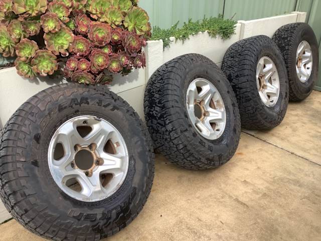 Falken tyres for 79 series Landcruiser | Wheels, Tyres & Rims | Gumtree ...