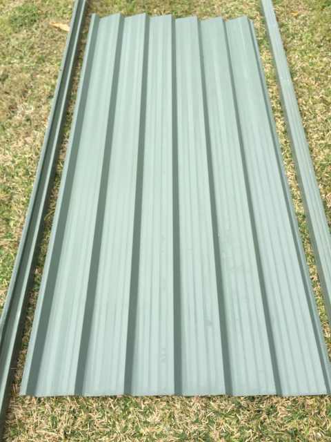Saw Tooth Infill Colorbond Fencing Sheets (Slim line) - Building ...