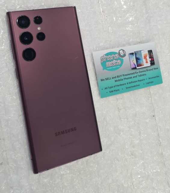 Samsung Galaxy S22 Ultra 5G 128GB Unlocked Fully working - Android ...
