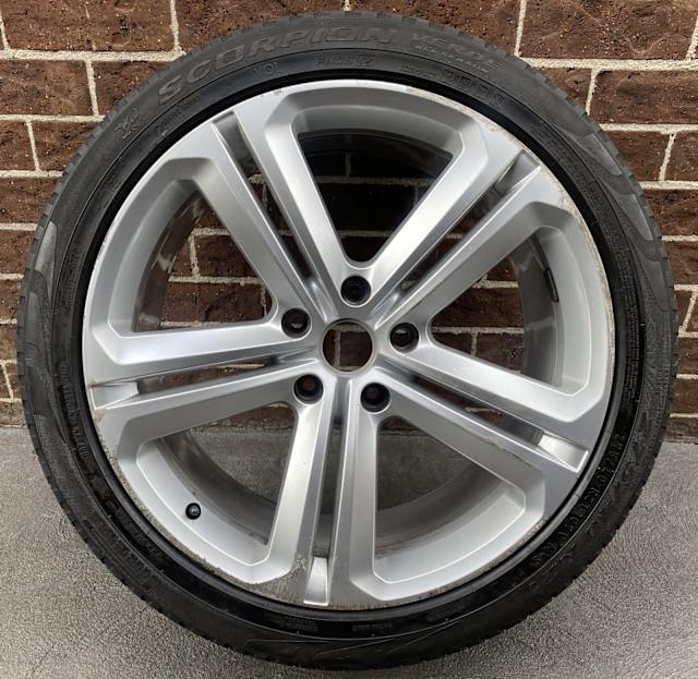 Genuine VOLKSWAGEN VW TOUAREG 21” Alloy Wheel Rim Tyre 7P6601025AK ...