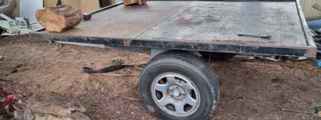 Alko Galvanised Tray Deck trailer suitable for non road use Torsion Ba ...