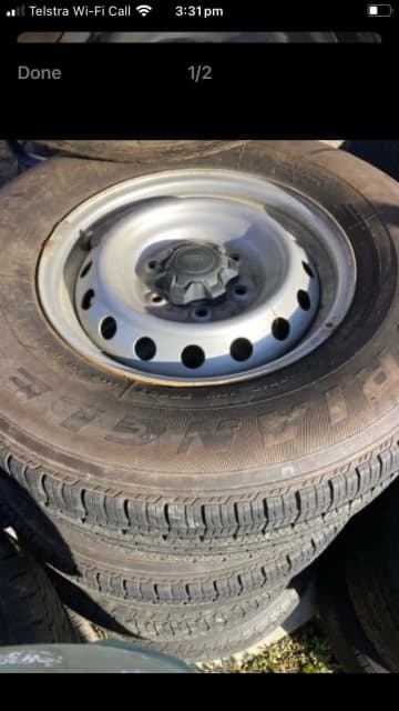Ford ranger steel wheels 16” | Wheels, Tyres & Rims | Gumtree Australia ...