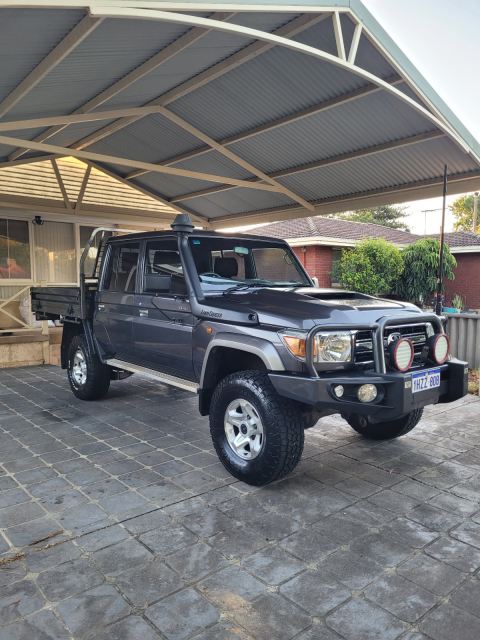 2018 TOYOTA LANDCRUISER GXL (4x4) 5 SP MANUAL DOUBLE C/CHAS | Cars ...