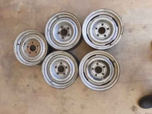 Holden HQ HJ HX HZ WB Steel Rims / wheels 5 & 6 inch factory wheels ...