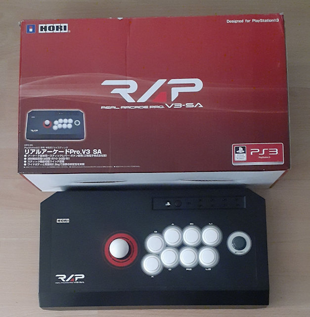 Hori RAP V3-SA Sanwa Fightstick Controller for Playstation 3 and PC ...