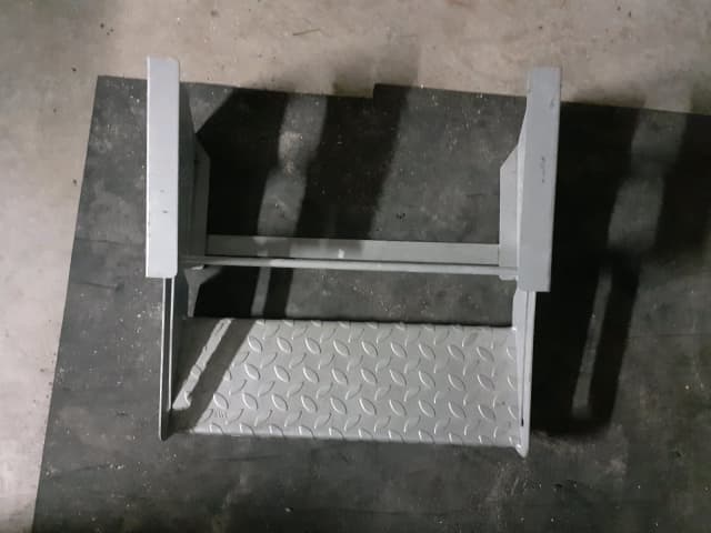 Caravan Step folding in and out Galvened | Caravan & Campervan ...