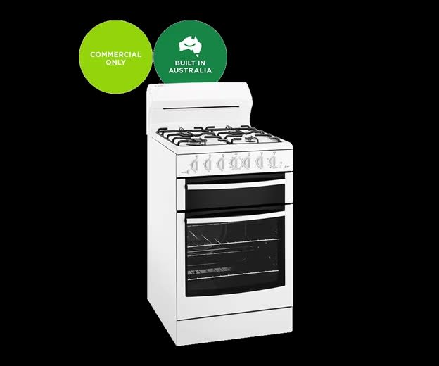 WESTINGHOUSE WLG505WBNG WHITE 54CM FREESTANDING GAS COOKER - Ovens in ...