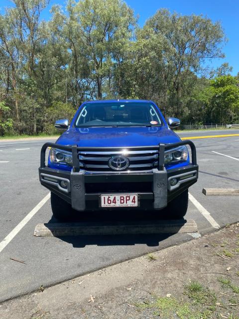 2017 TOYOTA HILUX TRD WHITE (4x4) 6 SP AUTOMATIC DUAL CAB UTILITY ...