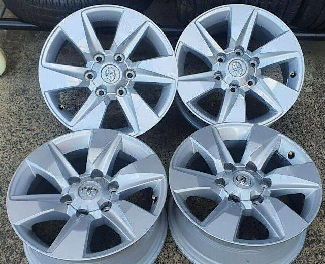 4x 17 Prado GXL 150 Series Genuine Wheels Suit Prado 17x7.5 6/139.7 ...