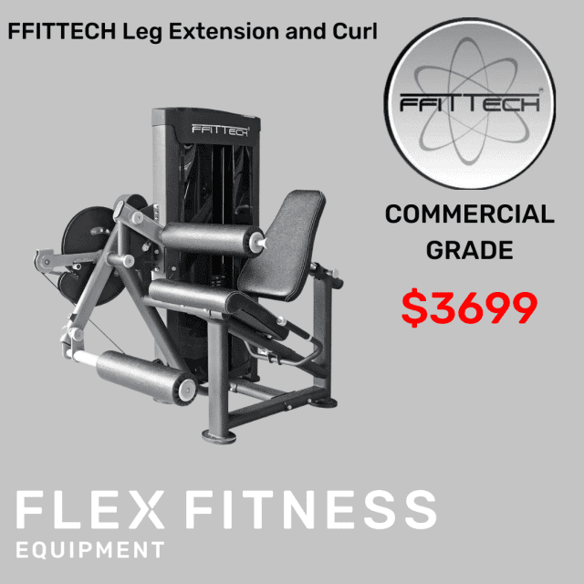 FFITTECH Leg Extension and Curl FSM67B (Commercial Grade) - Gym ...