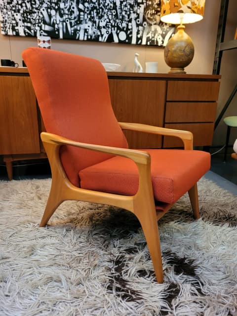 Fler sc58 TV armchair fully restored and reupholstered - Armchairs in ...