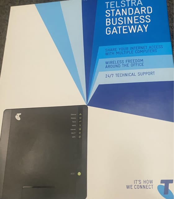 Telstra Business Gateway/Router - Brand New in Packaging, Unopened ...