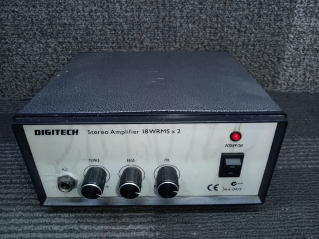DIGITECH MINI STEREO AMPLIFIER 36W RMS WITH MIC AND AUX INPUTS - Other ...