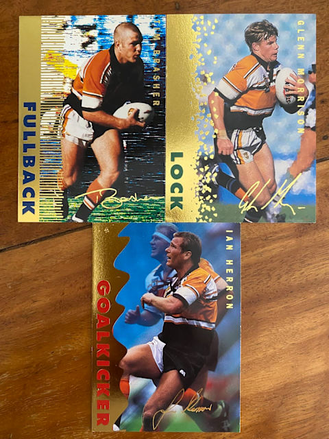 1996 Dynamic Signature Gold rugby league cards - team sets and singles ...