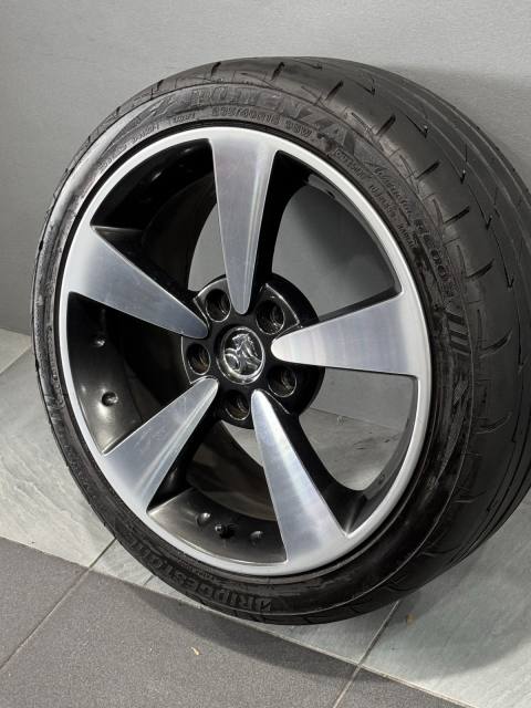 HOLDEN MONARO CV8 18” GENUINE ALLOY WHEELS & TYRES VR VS VT VX VY VZ ...