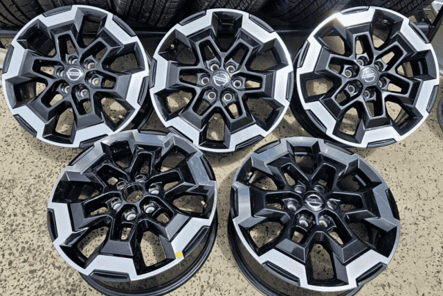 5x 18 Genuine Nissan Navara Rims Suit Navara NP300, D40, D23- 18x7 ...