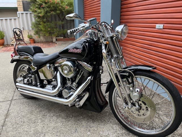 HARLEY CUSTOM SOFTAIL SPRINGER | Motorcycles | Gumtree Australia ...