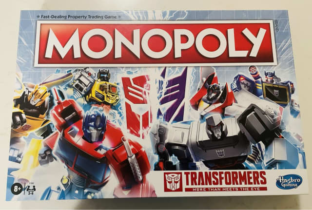 Board Game : Monopoly-Transformers Edition (unopened)! | Board Games ...