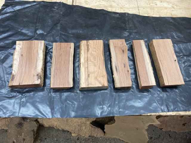 Buloke hardwood timber blocks for knife handles scales wood turning ...
