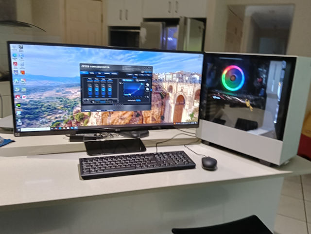 Entry level Gaming Pc i7 GTX970 16GB Ram Windows 10 Pro + 34 Screen ...