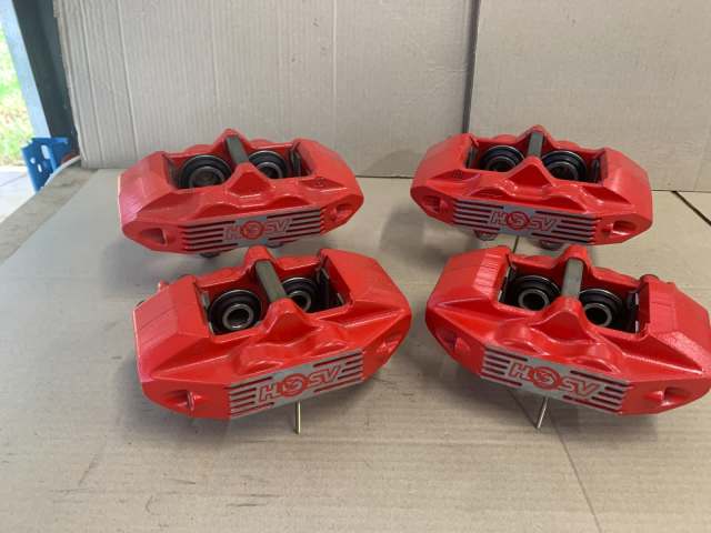 HSV HARROP VT VX 4 SPOT CALIPERS & HSV ROTORS SUIT VL COMMODORE ...