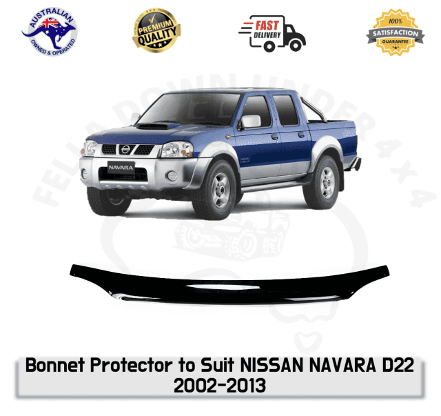 Bonnet Protector Hood Guard Bug Deflector NISSAN NAVARA D22******2013 ...