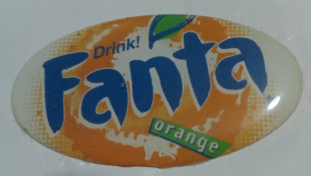 Drink Fanta Orange - Bar Tap Logo Badge -Adhesive | Collectables ...