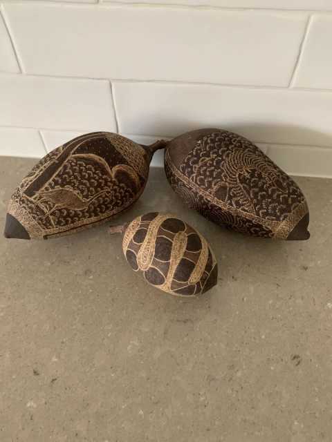ABORIGINAL ART / CARVED BOAB NUTS - Art in Townsville QLD | Gumtree ...