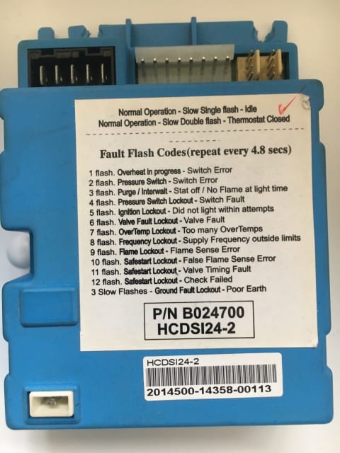 BRIVIS-BONAIRE-VULCAN-PYROX DUCTED GAS HEATER IGNITION CONTROL BOARDS ...