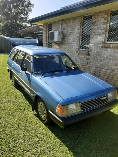 1985 Mazda 323 Wagon. Original 83000kms. Ideal rotary engine sleeper ...